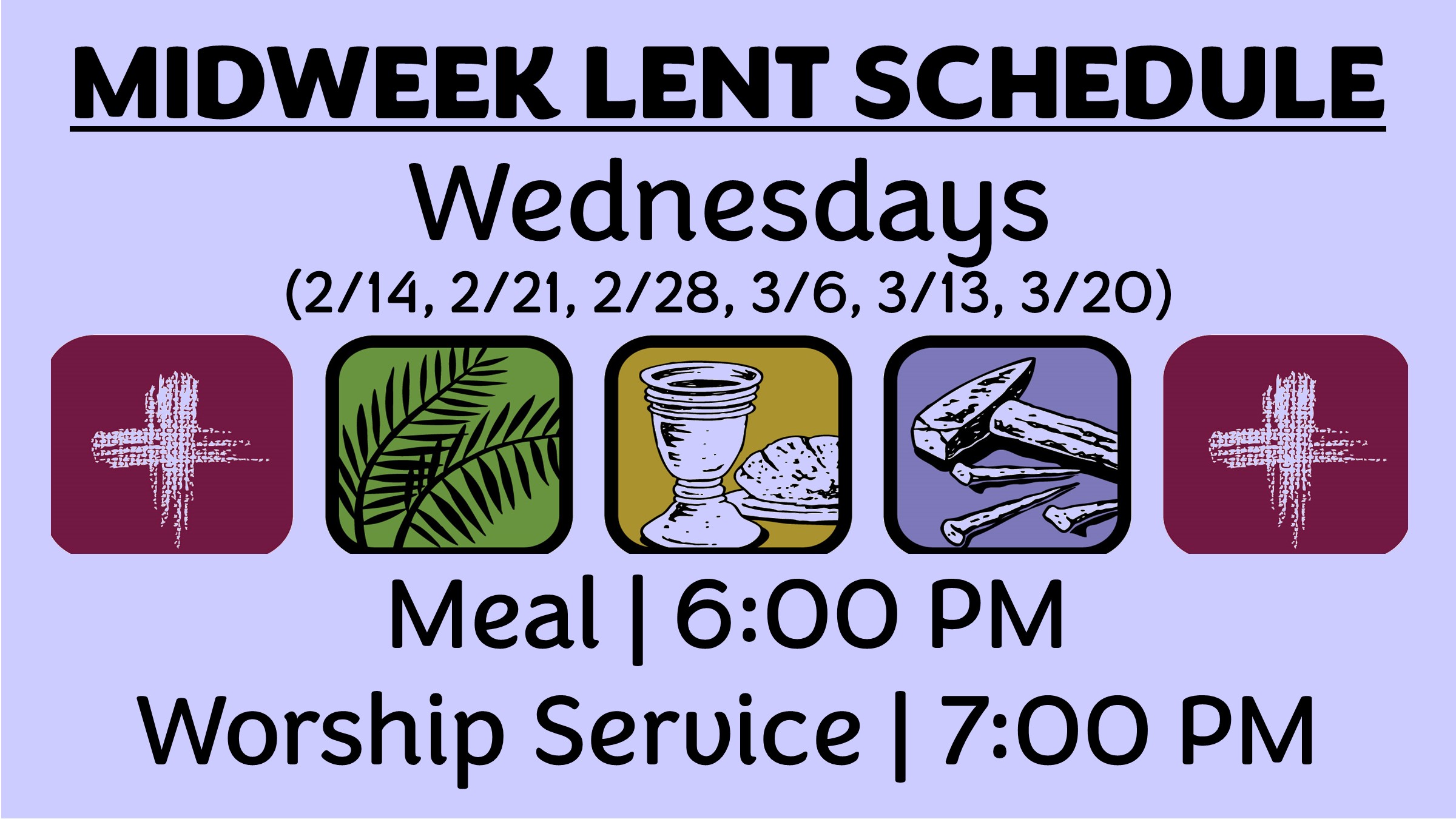 Midweek Lent Meal – Christ Lutheran Church